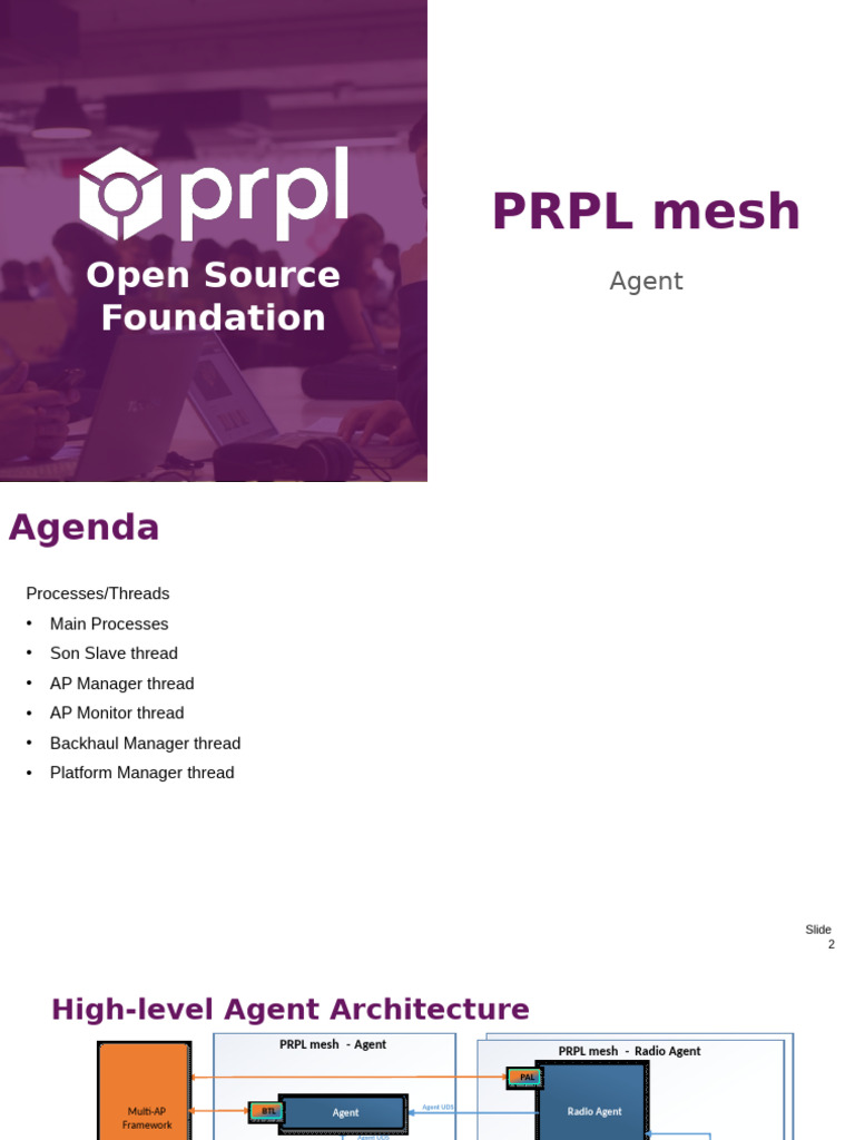 Prplmesh Infra Agent | PDF | Data Transmission | System Software