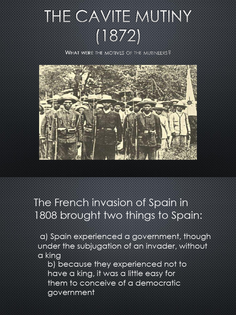 Mod 6 The Cavite Mutiny | PDF | Philippines