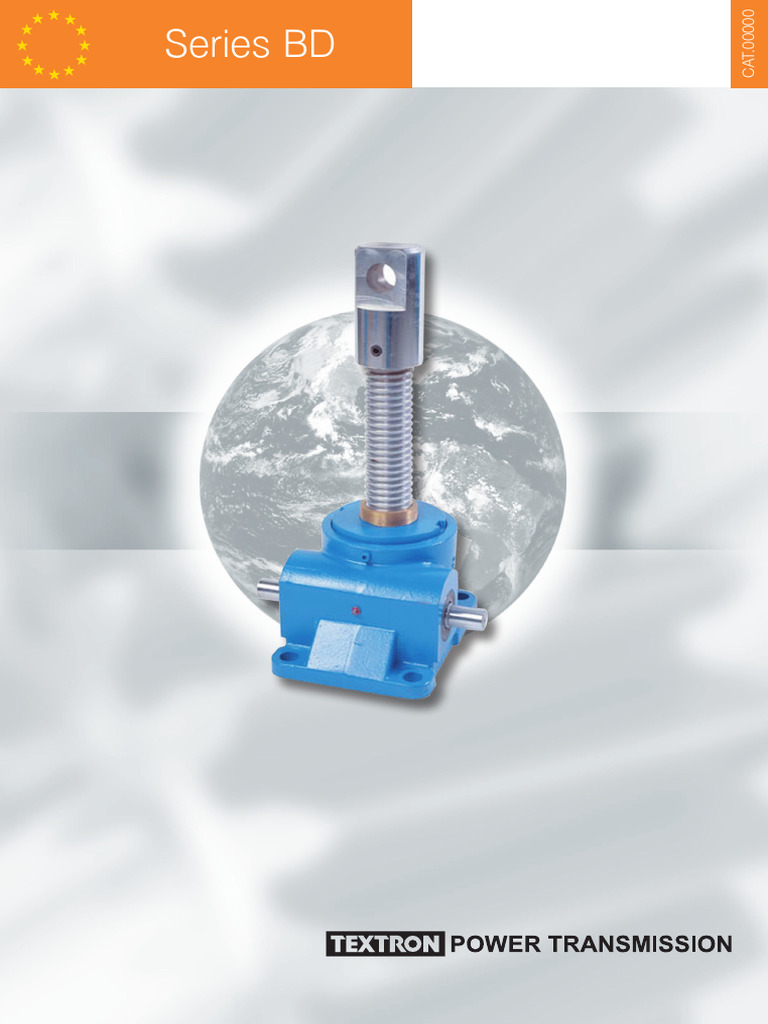 Cat Series BD Metric | PDF | Gear | Screw