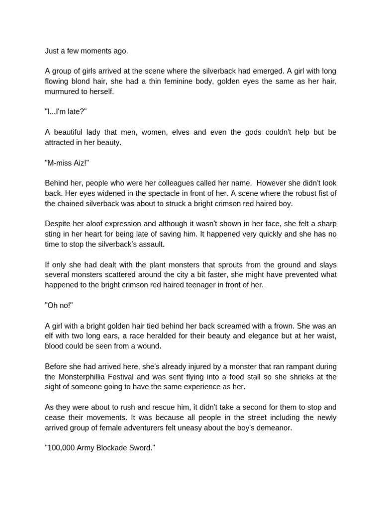 Danmachi_Fanfic_ Chapter 4 | PDF