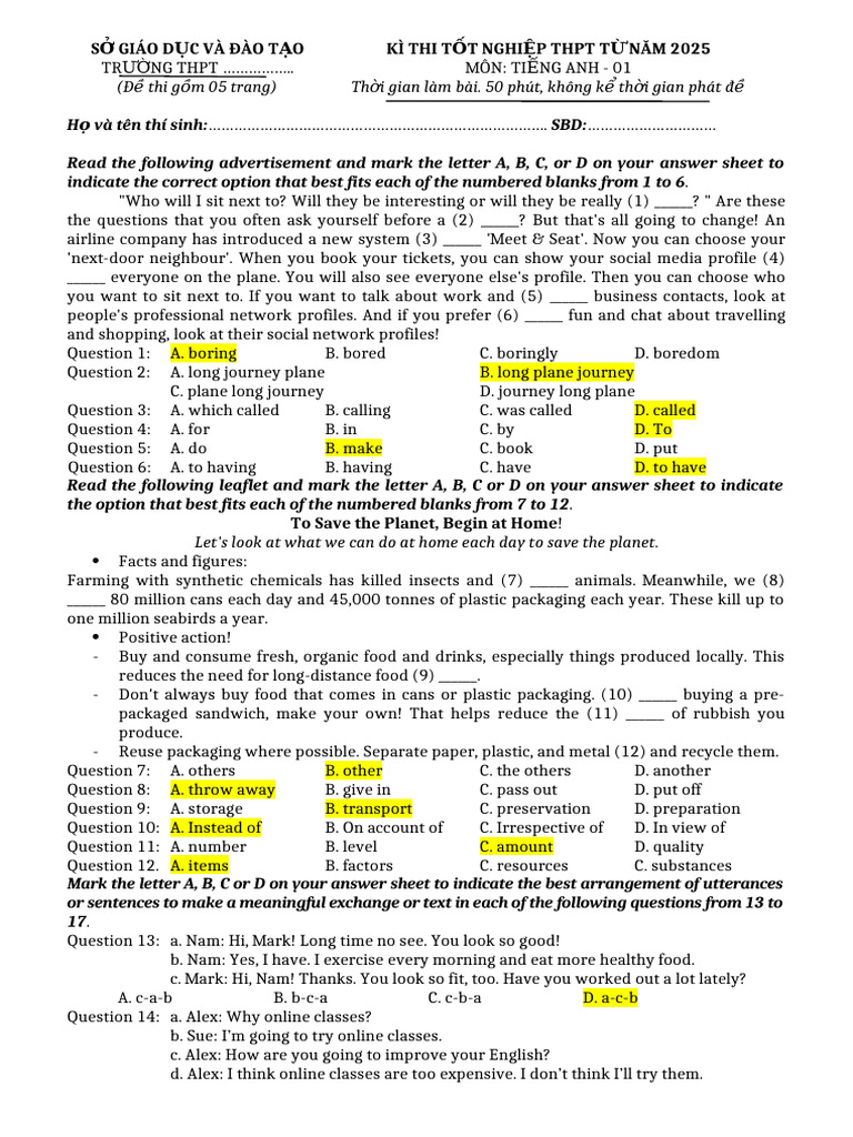 DE MINH HOA 2025 | PDF | Urbanization | Human Migration