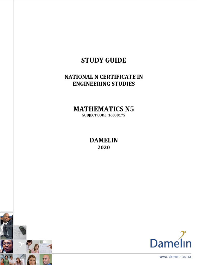 Mathematics N5 Study Guide - S1-1 | PDF | Trigonometric Functions ...