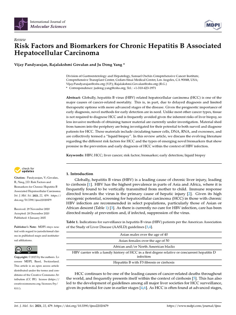 Bio Marker | PDF | Hepatitis B | Hepatitis