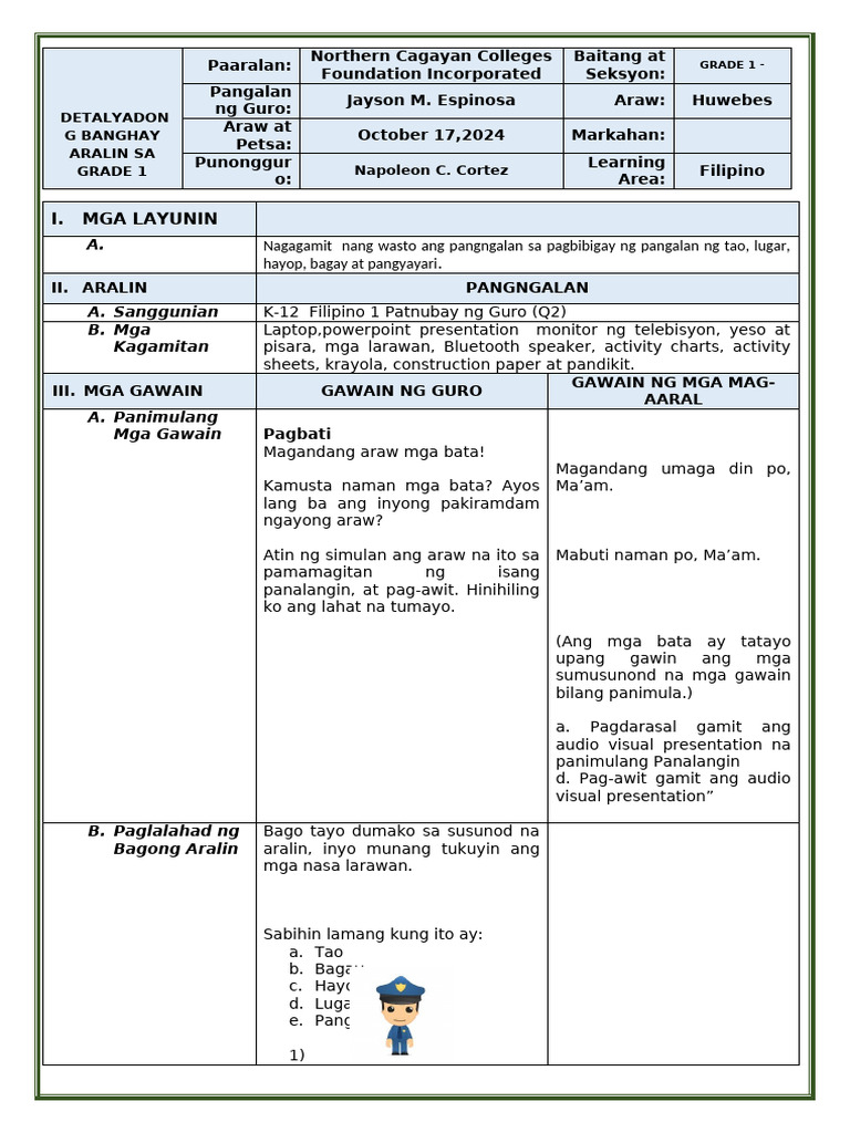 Pangngalan DLP | PDF