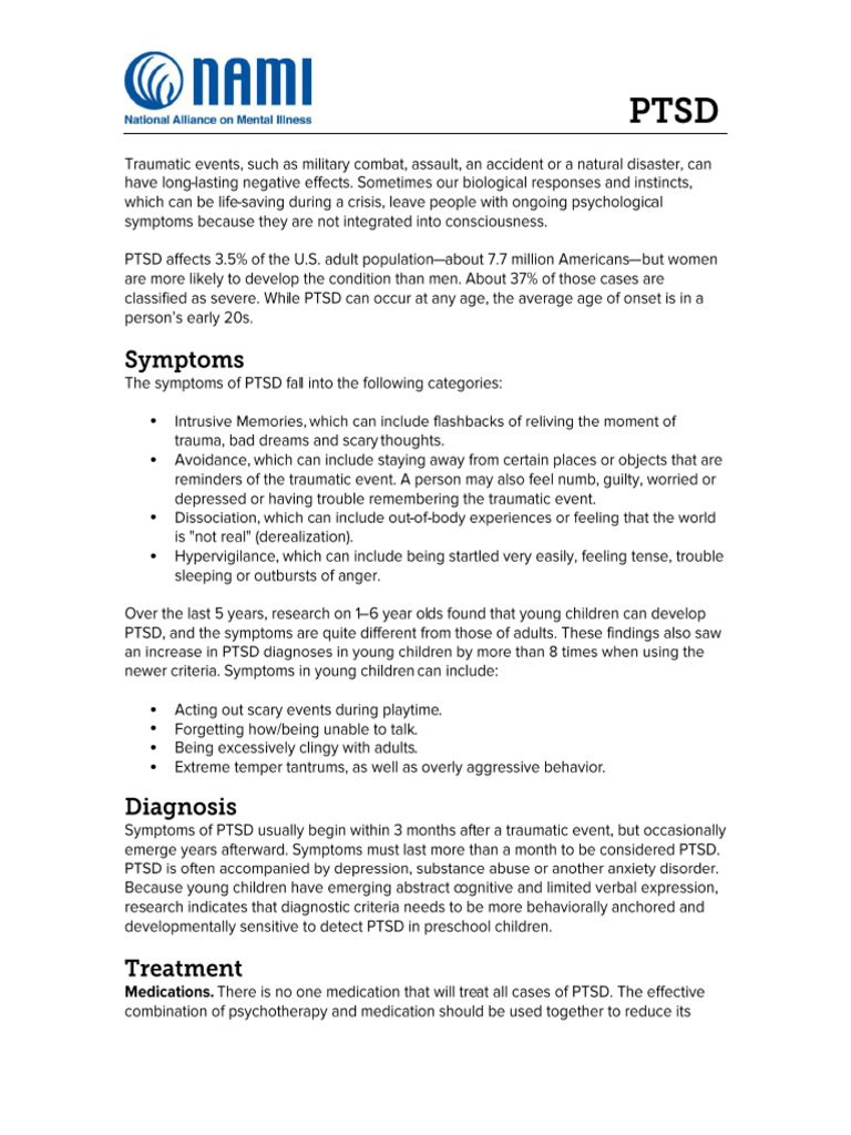 PTSD FS | PDF