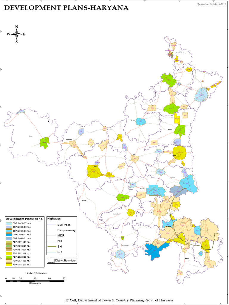 Development Plans Map | PDF