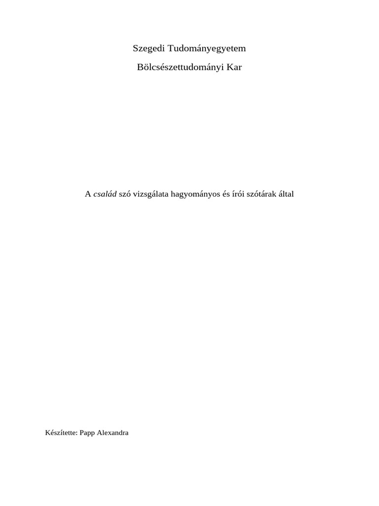 Szóéletrajz-Papp Alexandra (GBTJ09) | PDF