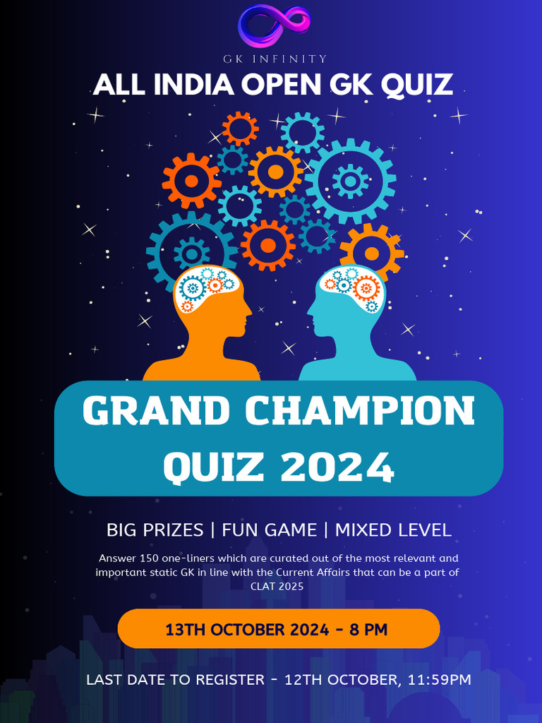 GK Quiz Brochure | PDF