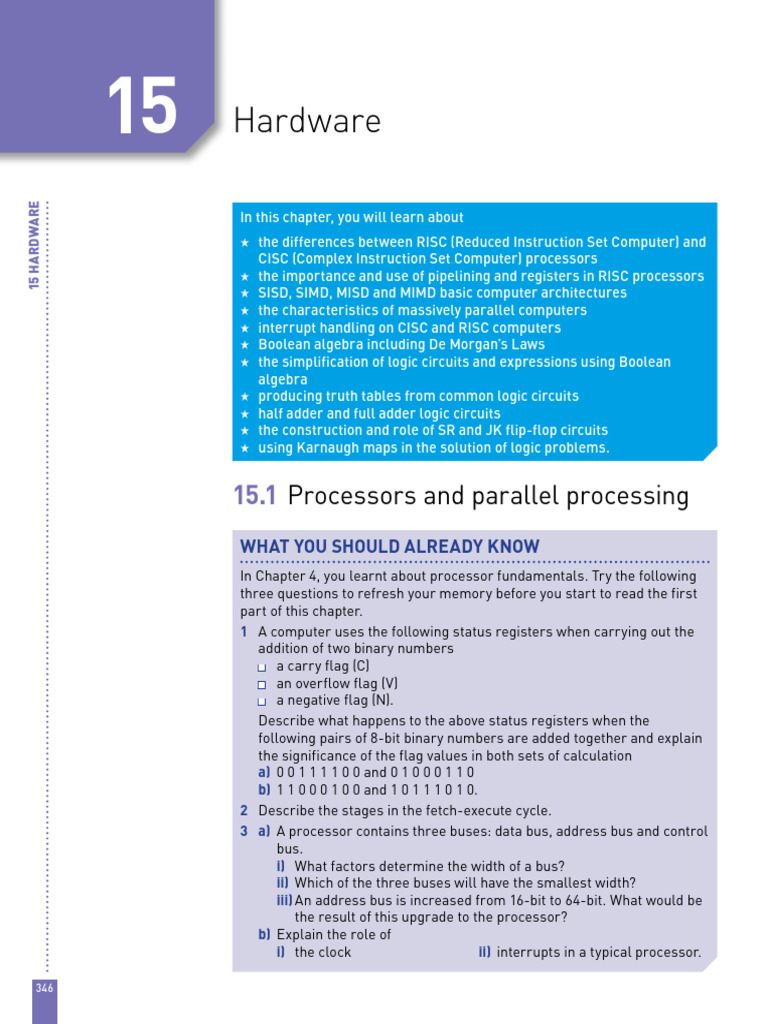 15 Hardware | PDF | Central Processing Unit | Parallel Computing