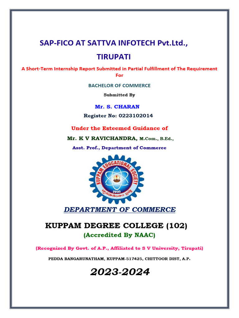 Charan | PDF | Educational Stages | Qualifications