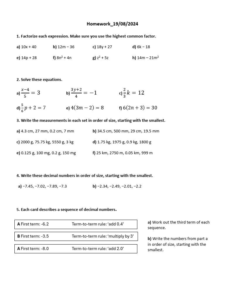 Homework 19082024 | PDF