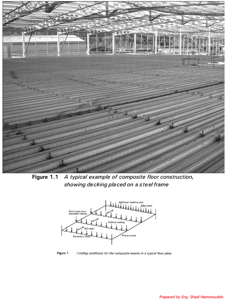 Quick References For Composite Steel Decks and Beams | PDF | Beam ...
