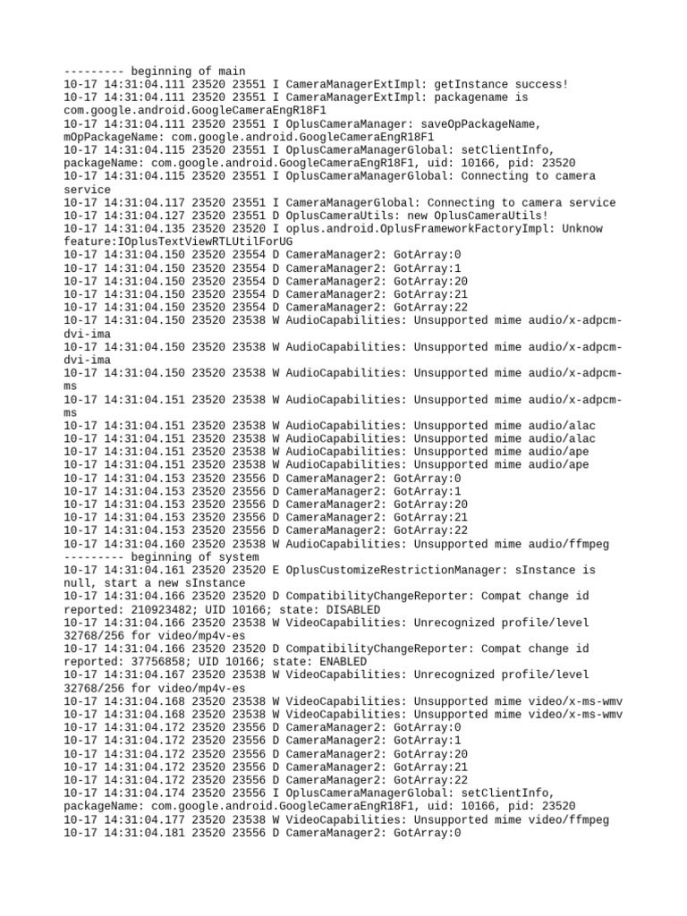 Logcat 1729146664031 | PDF | Computing | Software