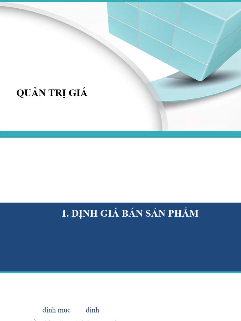 Chuong VI - Quan Tri Gia | PDF