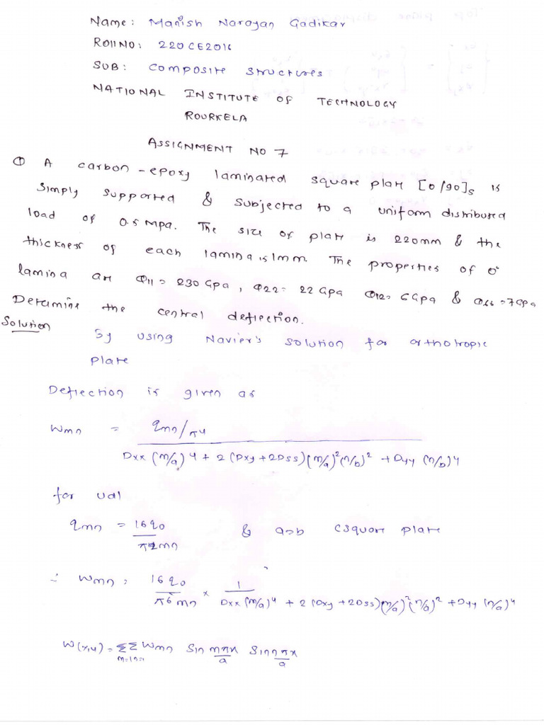 Assignment No 7 | PDF
