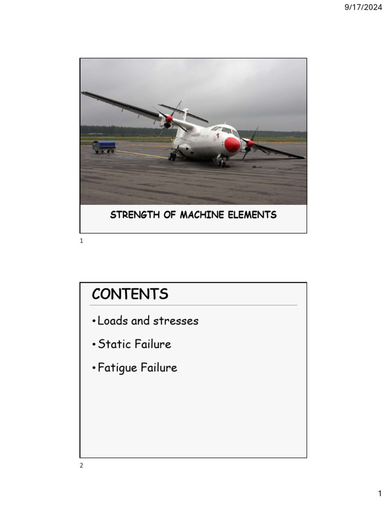 Static Strength | PDF | Strength Of Materials | Stress (Mechanics)