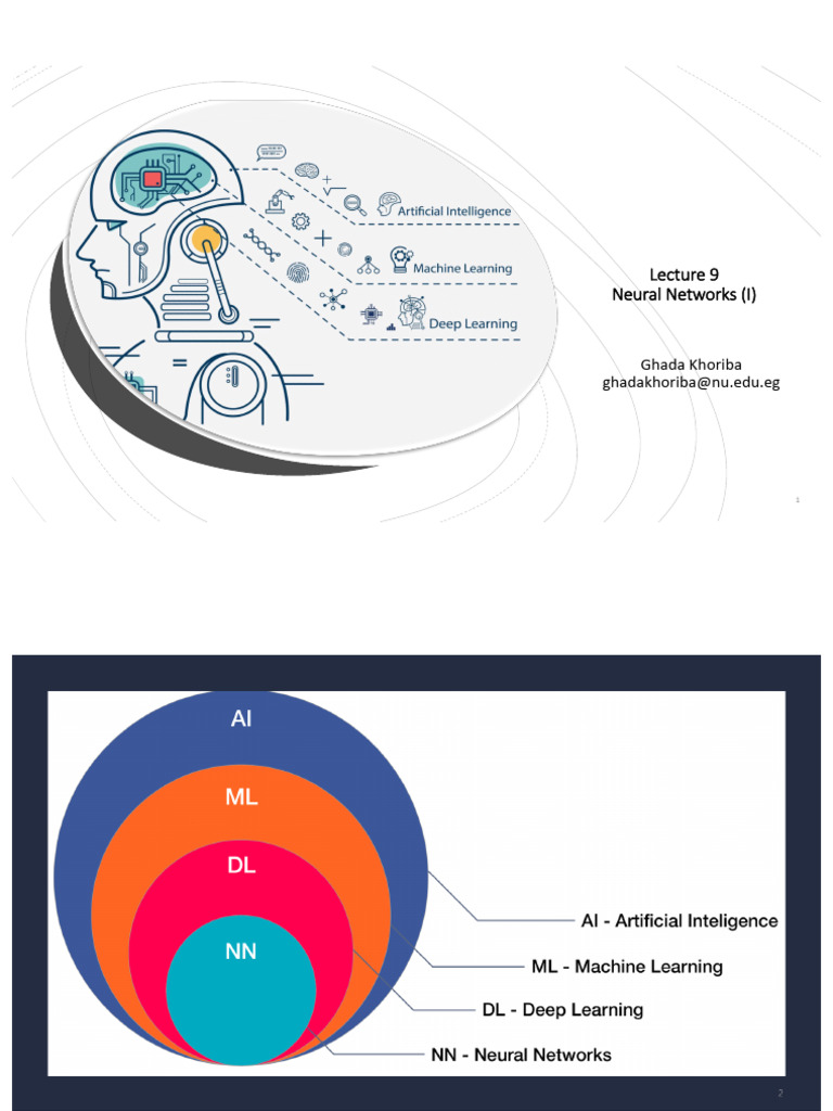 Lec9 NN I | PDF | Artificial Neural Network | Deep Learning