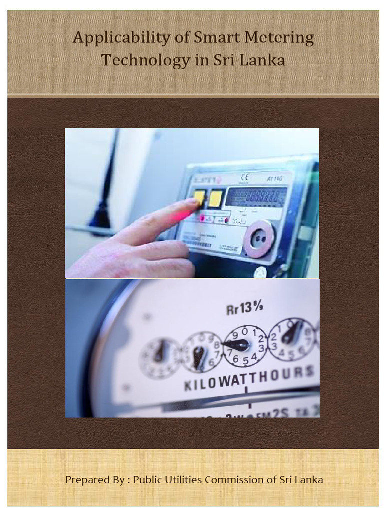 Smart Metering in Sri Lanka: Overview | PDF | Smart Grid | Computer Network