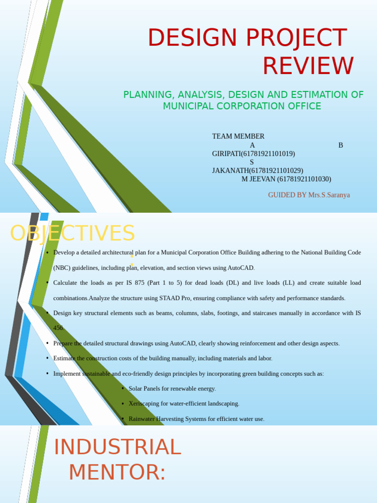 1 Jeevan Crcted Design Project Finalized | PDF | Civil Engineering | Engineering