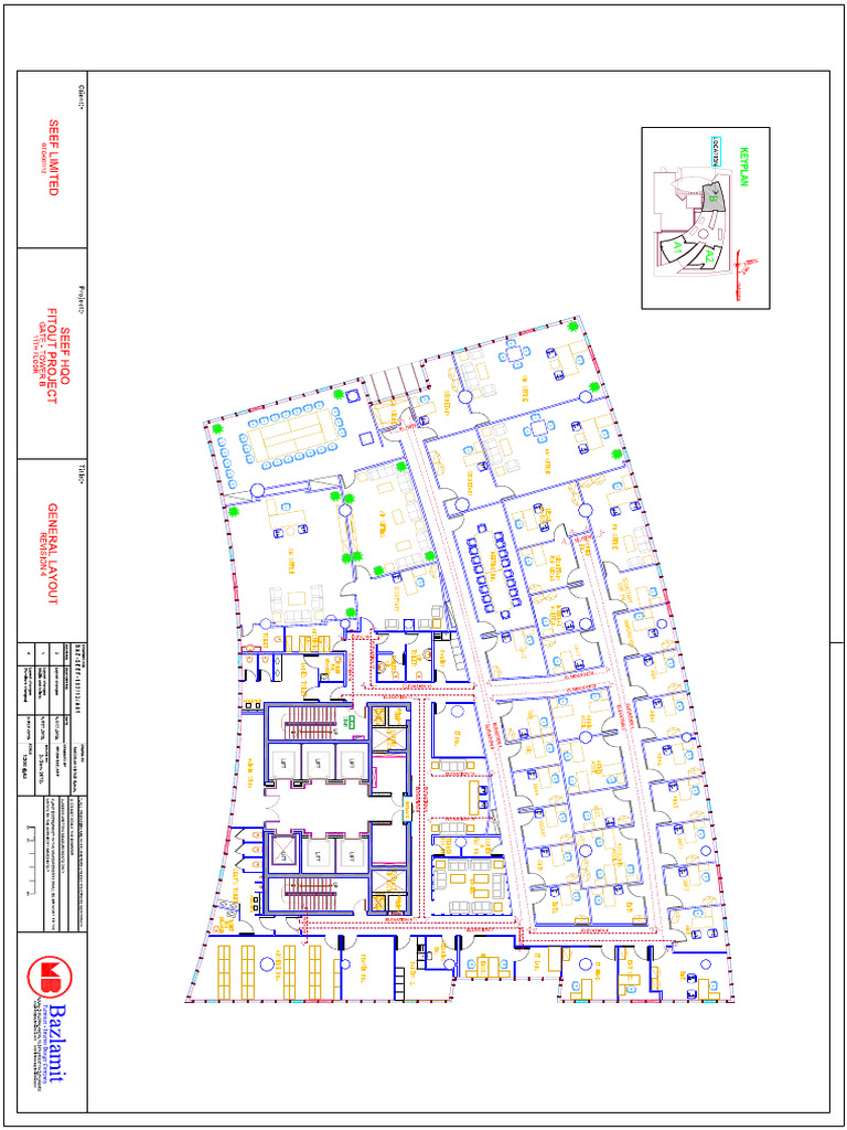Floor Plan 11th Floor General Layout Model | PDF