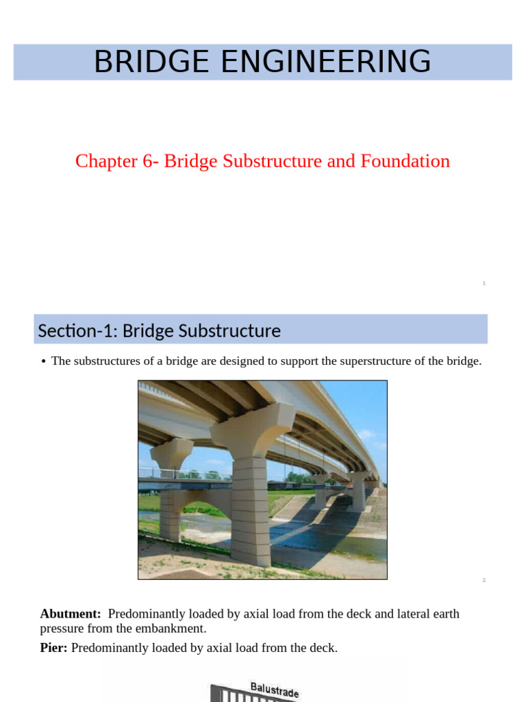 BRIDGE ENGINEERING CH.6 - Section 1 | PDF | Mechanical Engineering | Civil Engineering