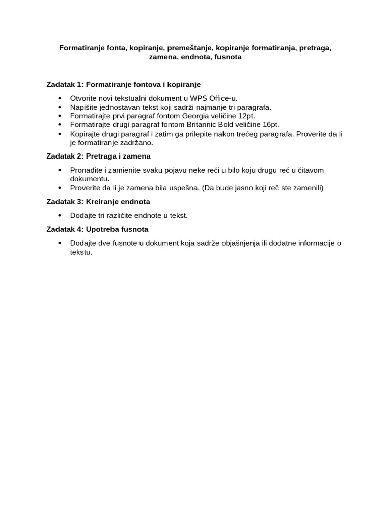 Domaci Zadatak | PDF