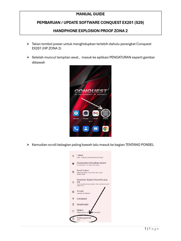 Manual Update Software - Error Certificate HP Z2 Conquest | PDF