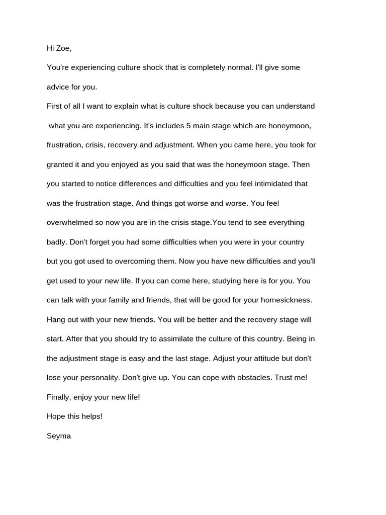 E-Mail For Zoe | PDF