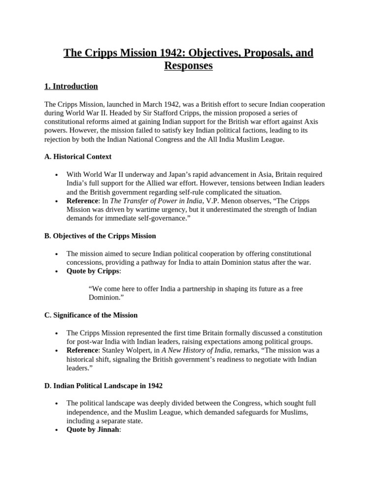 22. Various Plans and Missions for Partition | PDF | Muhammad Ali ...