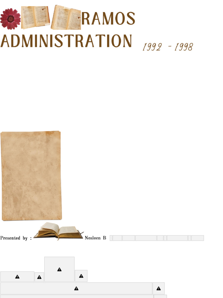 RAMOS ADMINISTRATION-Part I | PDF | Asia Pacific Economic Cooperation ...