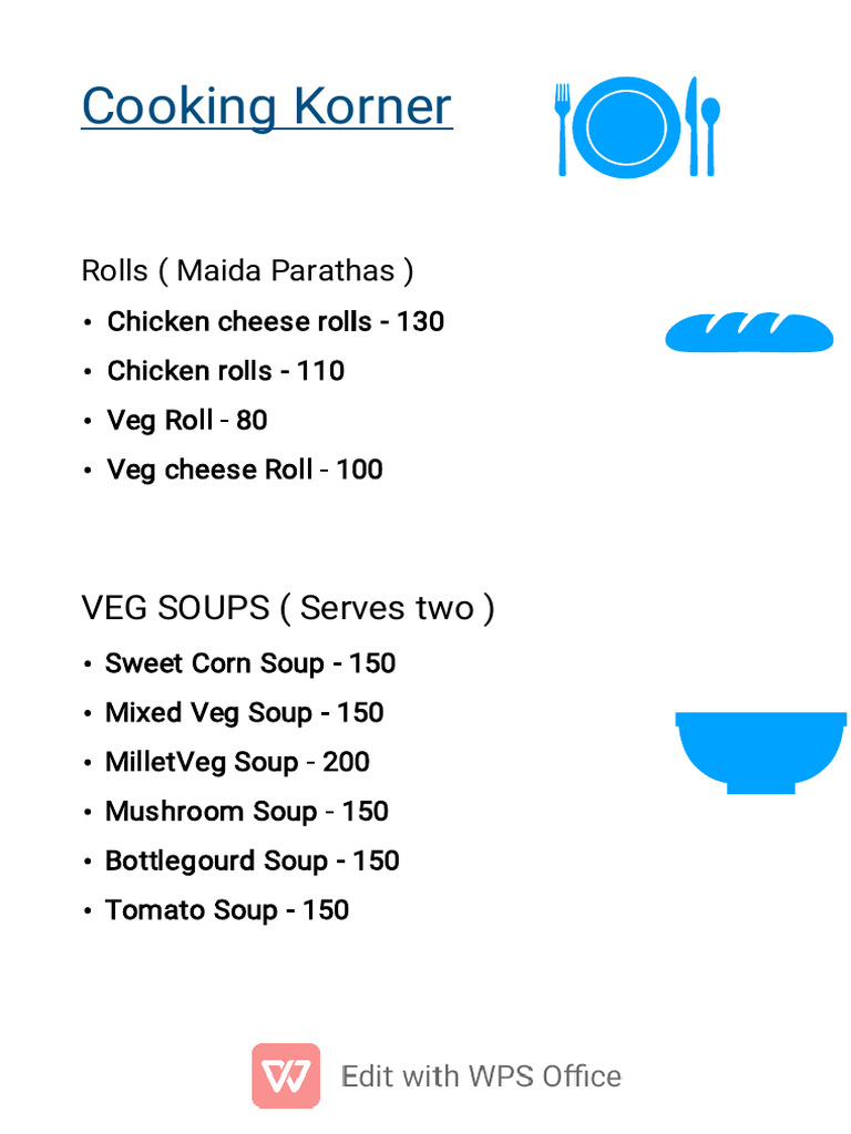 cooking corner | PDF