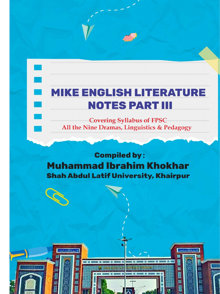 Part 3 Mike Guide For English | PDF | William Shakespeare | Play (Theatre)