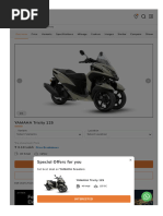 Yamaha Mio i125 Specifications Overview | PDF | Motorcycling | Private ...