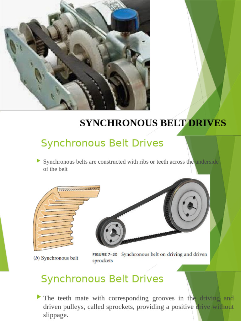 Synchonous Belt Drives +chian Drves Updated (Session 2022) | PDF | Belt ...