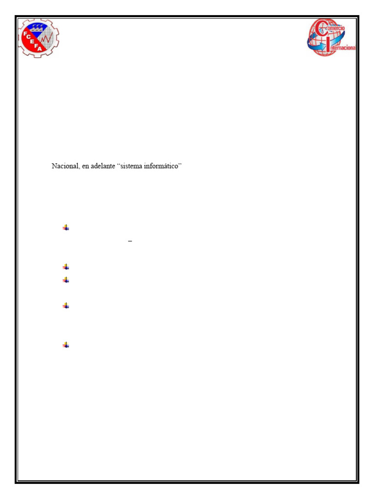 Tema #6 - 081632 | PDF | aduana | El comercio internacional