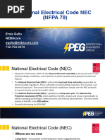National Electric Code | PDF | Electrical Wiring | Equipment