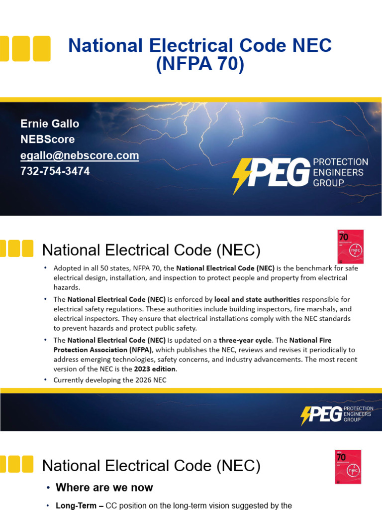 NEC 2023: Electrical Safety Standards | PDF | Electrical Wiring ...