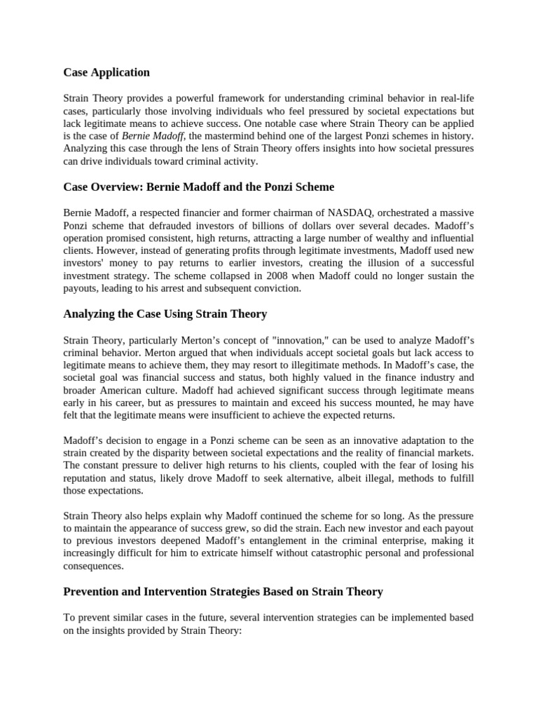 CASE APPLICATION | PDF | Ponzi Scheme | Crimes