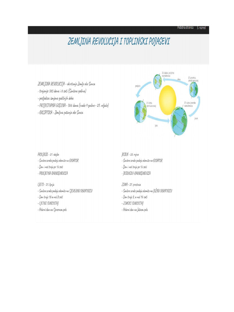 GEOGRAFIJA 7 Razred | PDF