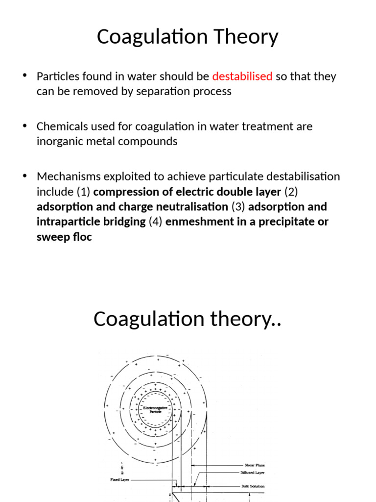 Coagulation and Flocculation | PDF | Applied And Interdisciplinary Physics | Chemistry