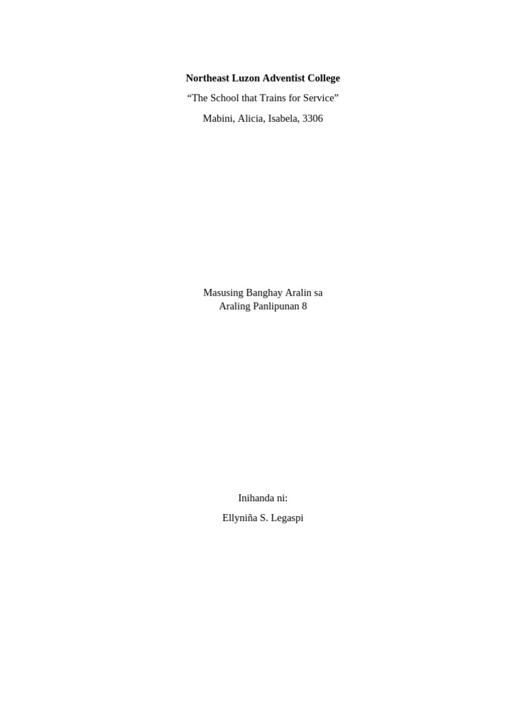 Detailed Lesson Plan AP8 E.legaspi 1 | PDF