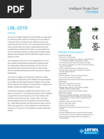 LNL-4420 Advanced Dual Reader Controller | PDF | Computer Data Storage ...