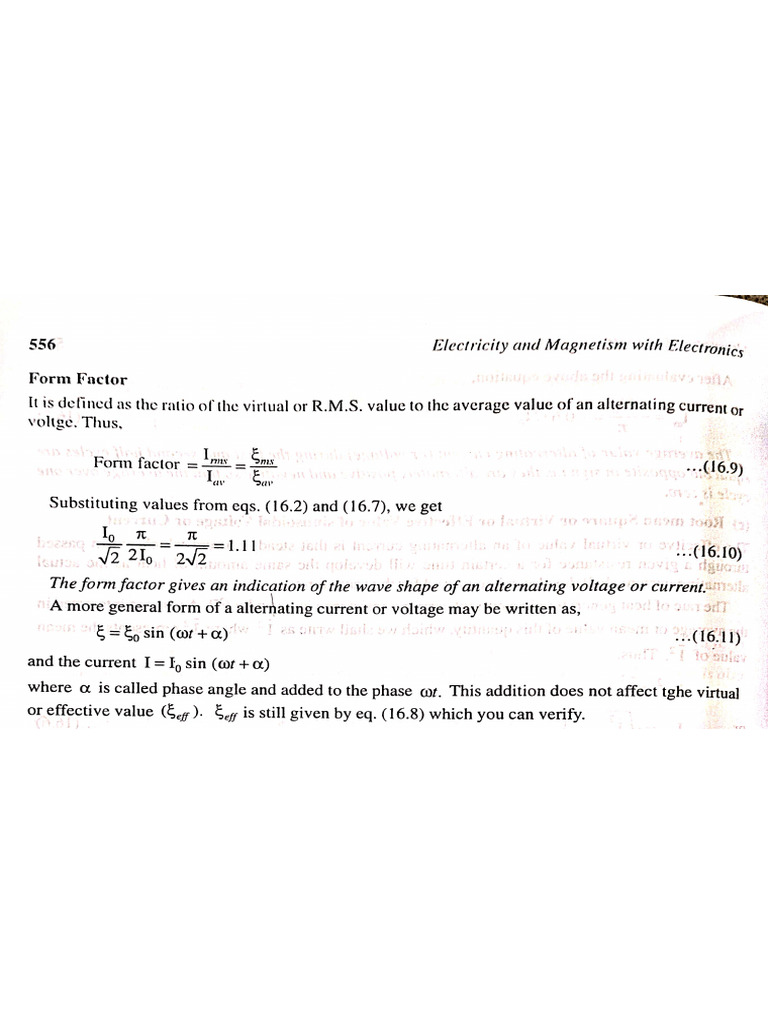 Form Factor | PDF