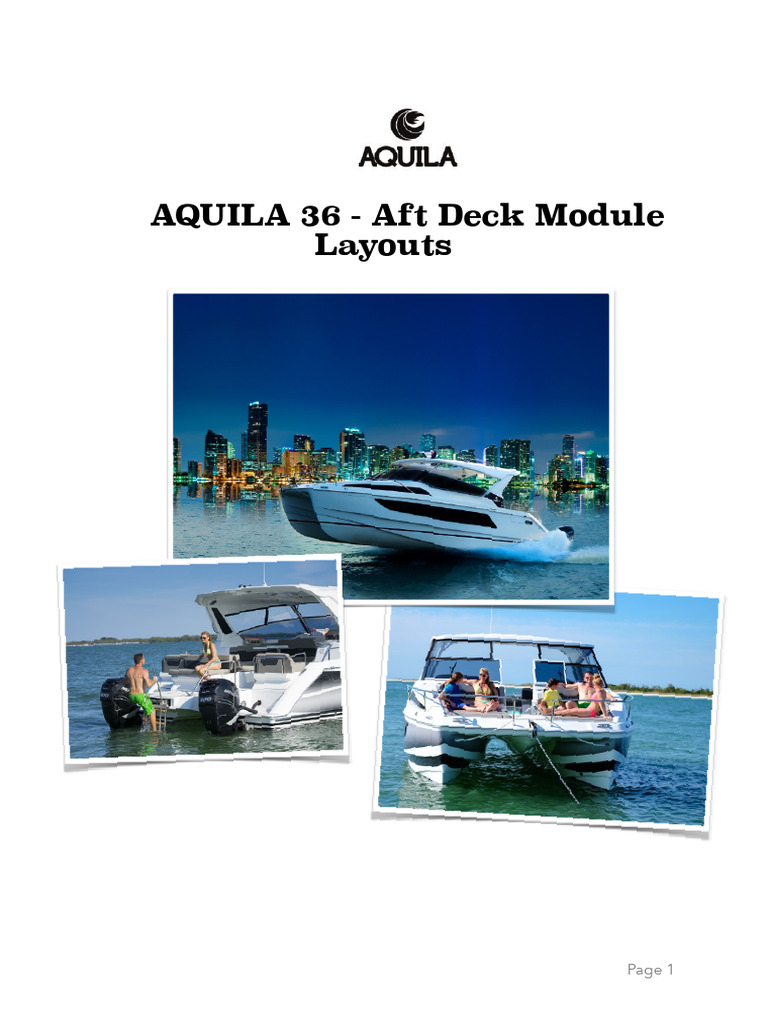 A36 Aft Deck Module Presentation-2 | PDF | Science & Mathematics