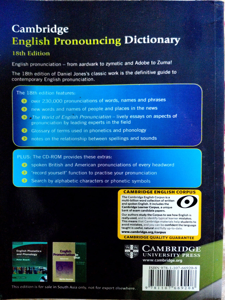 Pronunciation Dictionary | PDF