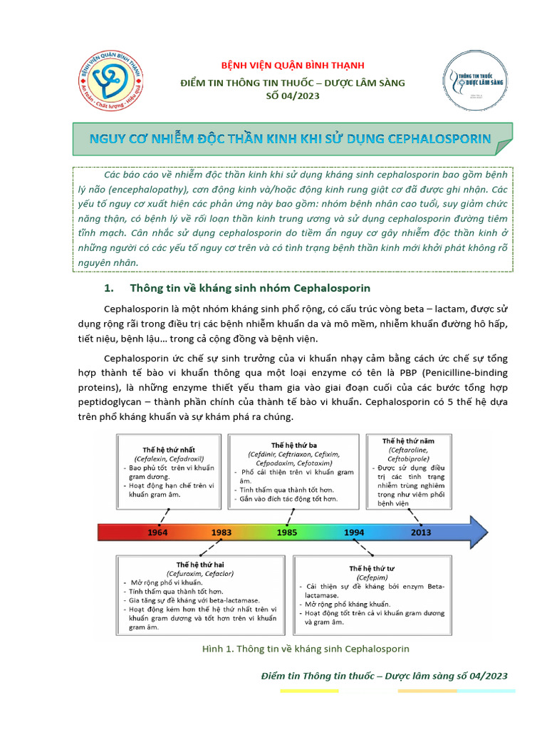 Diem Tin Ttt-Dls So 04 - Nguy Co Nhiem Doc Than Kinh Khi Su Dung ...