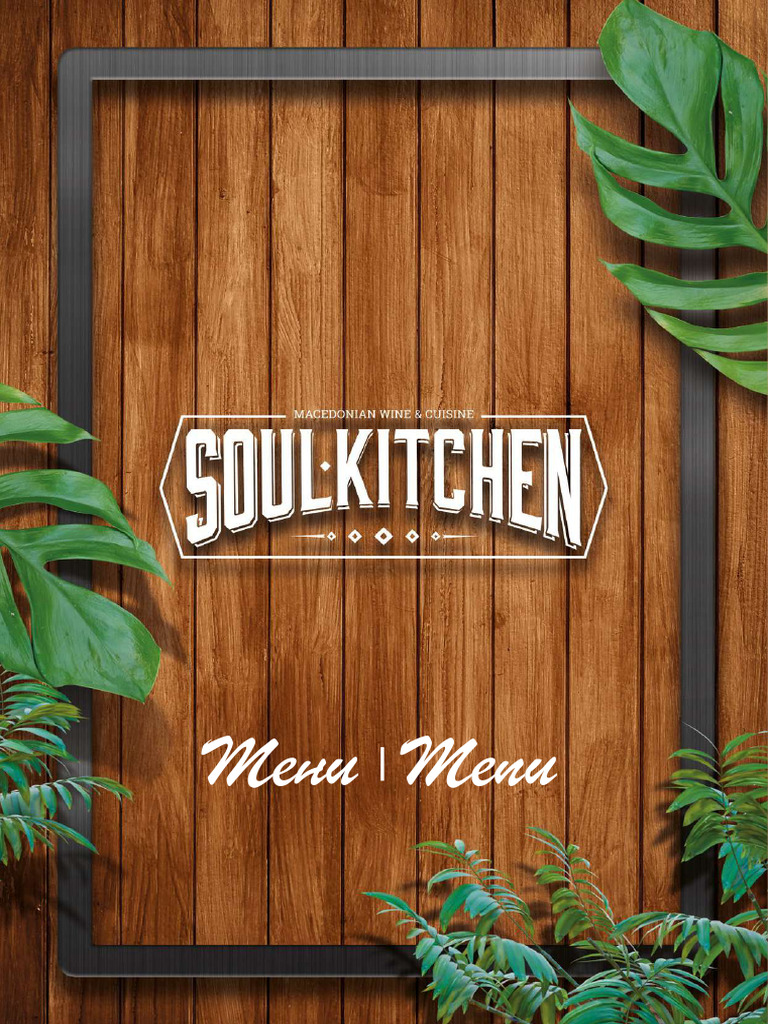 Menu Soul Kitchen | PDF