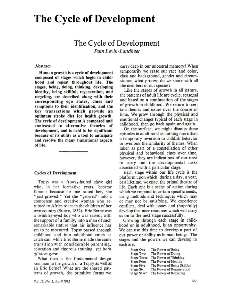 The - Cycle-of-Development | PDF