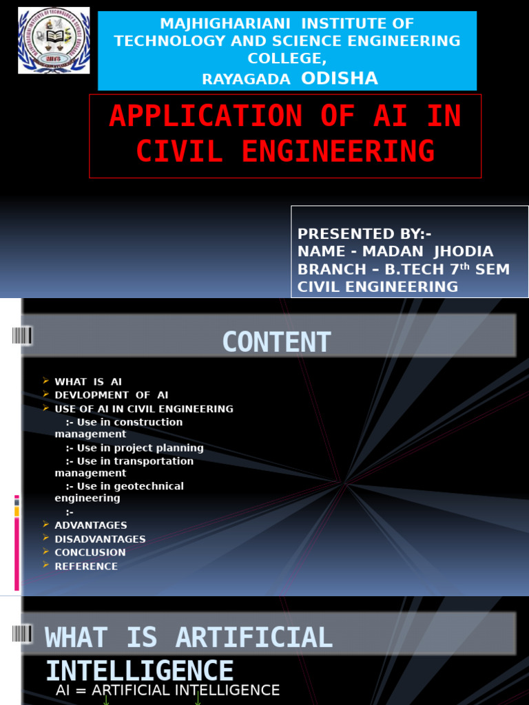 AI Applications in Civil Engineering | PDF | Artificial Intelligence ...
