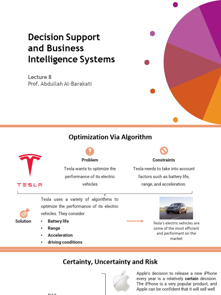 DSS 320 8 2024 | PDF | Mathematical Optimization | Forecasting